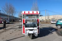 China Electric Lightweight Wasp 3-Wheeled Food Truck 30km Range CE Certified for sale