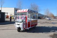 China Electric Lightweight Wasp 3-Wheeled Food Truck 30km Range CE Certified for sale