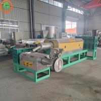 China 2600*700*700 mm PP PE Film Recycling Plastic Pelletizing Machine Triple Screw Design for sale