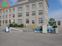 China 2600*700*700 mm PP PE Film Recycling Plastic Pelletizing Machine Triple Screw Design for sale