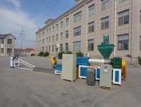 China 150 2000 kg/h Output Pelletizing Machine for Film Bags Recycling Clean Plastic Pellets for sale