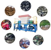 China PP Plastic Type Double Shaft Industrial Metal Crusher Machine for Scrap Car Shredding for sale