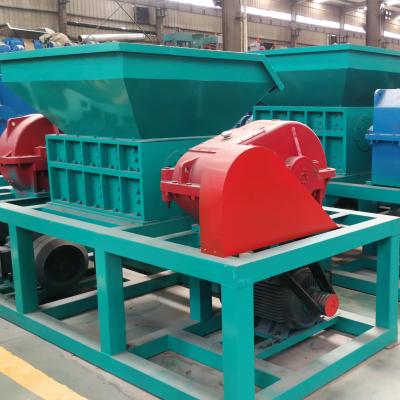 China 2024 Double Shaft Double Power Shredder for Scrap Car Bumper Plastic Bottle Wood Board for sale