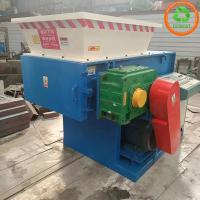 China High Capacity 4000kg/h Single Shaft Shredder for Woven Bag Briquettes Plastic Fabric for sale