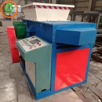China High Capacity 4000kg/h Single Shaft Shredder for Woven Bag Briquettes Plastic Fabric for sale