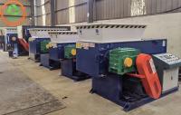 China High Capacity 4000kg/h Single Shaft Shredder for Woven Bag Briquettes Plastic Fabric for sale