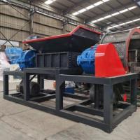 China Direct Double Power Wood Board Rubber Scrap Bike Shredder for Holding Knife Thickness for sale