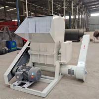 China 1380*800*1400 Small Waste Plastic Crusher Recycling Machine with Single Shaft Design for sale