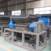 China Waste Plastic Wood High Torque Double Shaft Double Power Shredder at CE Certification for sale