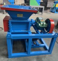 China Customized Scrap Heavy Melting PVC HDPE PP PET Dual Shaft Shredder with Single Motor for sale