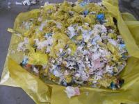 China Large Torque Scrap Heavy Melting Dual Shaft Single Motor Shredder for PVC HDPE PP PET for sale