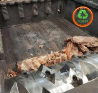 China High Cost Performance Single Shaft Multifunctional Textile Fabric Woven Bag Shredder for sale