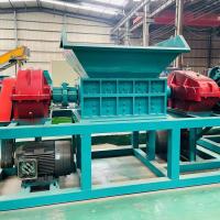 China Waste Plastic Crusher for Low Noise Long Service Life Car Tire Truck Tire for sale