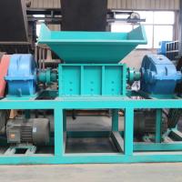 China Waste Plastic Crusher for Low Noise Long Service Life Car Tire Truck Tire for sale