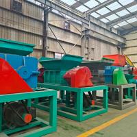 China 2024 Double Shaft Shredder Machine for Waste Plastics Bicycle Motorcycle Tire Recycling for sale