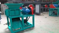 China Dual Shaft Single Motor Shredder for High Cost Performance Thickened Body Plate Scrap for sale
