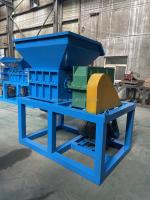 China Powerful 7.5kW Dual Shaft Single Motor Shredder for Automatic Thickened Body Plate Scrap for sale