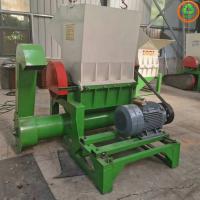 China 800kg/h High PE Nylon PP Woven Plastic Bag Pipe Tube Barrel Crusher Machine Recycling for sale