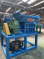 China Low Energy Consumption Scrap Heavy Melting PVC HDPE PP PET Dual Shaft Single Motor Shredder for sale