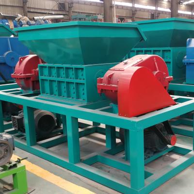 China 22kW Waste Motorcycle PE Bottles Wooden Board Double Shaft Shredder Machine for Market for sale