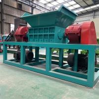 China 15-24RPM Speed Double Shaft Shredder for Recycling of Waste Plastic and Wood Pallets for sale