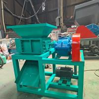 China Double Shaft Single Motor Shredder for Custom Small Footprint Pvc Hdpe Pp Pet Scrap for sale