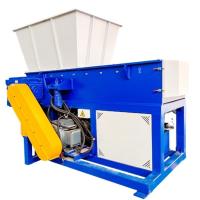 China Customizable 2200*1400*1900 Kitchen Food Waste Foam Tire Shredder with and Efficiency for sale