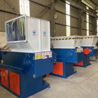 China 600x600mm Shredding Chamber Size Big Single Shaft Shredder Machine for Recycling Fiber for sale