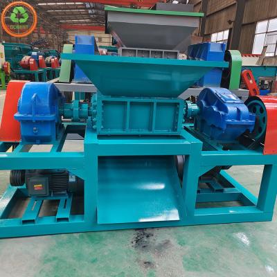 China 22kW Power Low Energy Consumption Plastic Shredder for Scrap Waste PVC HDPE PP PET for sale