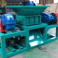 China 22kW Power Low Energy Consumption Plastic Shredder for Scrap Waste PVC HDPE PP PET for sale