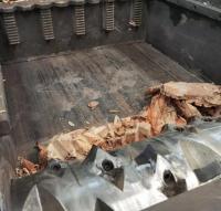 China Shredder For Firewood Aluminum Plate Biomedical Waste Recycling Equipment With Design for sale