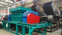 China Scrap Double Shaft Shredder Machine for Multifunctional PVC HDPE PP PET Scrap Waste for sale