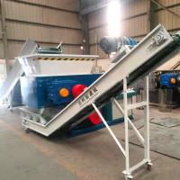 China 800kg/h Capacity Single Shaft Shredder for Wood Plastic Shredder by Professional for sale
