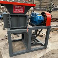 China Plastic Shredder Machine Type Double Shaft Crusher for Waste Fishing Net and Cardboard for sale