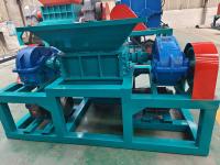 China Double Shaft Double Motor Shredder Machine for Waste Plastic Scrap Metal Crusher at 2100*1000*1650MM for sale
