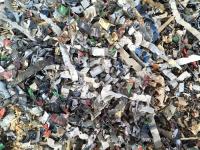 China High Capacity Scrap Metal Recycling Double Shaft Shredder with Thickened Body Plate for sale