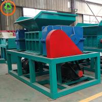 China Double Shaft Scrap Heavy Melting PVC HDPE PP PET Waste Shredder Machine with Low Noise for sale