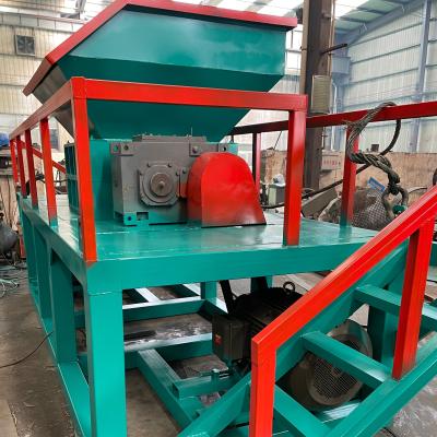 China OEM More Energy-Saving Highly Entangled Materials Old Fishing Net Bag Double Hob Shredder for sale