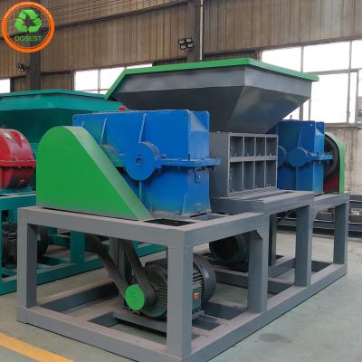 China Double Motor Double Shaft Shredder Machine for High Yield Scrap PVC HDPE PP PET Waste for sale