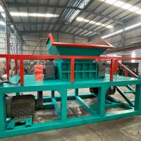 China Multifunctional Twin Shaft Hob Shredder The Key to Successful Waste Clothes Recycling for sale