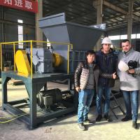 China Double Shaft Dual Power Shredder Machine for Plastic Basin in Machinery Repair Shops for sale