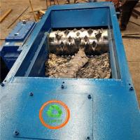 China Plastic Shredder for Hard PE Pipe Lumps Block Rubber Tire Single Shaft Shredding Machine for sale
