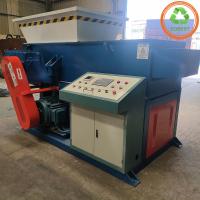 China Single Shaft Shredder Machine for Plastic Film and Bags Waste in Construction Materials for sale
