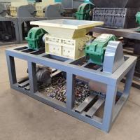China 22kW Power High Speed Double Shaft Veneer Board Double Power Shredder for PMMA Plastic for sale