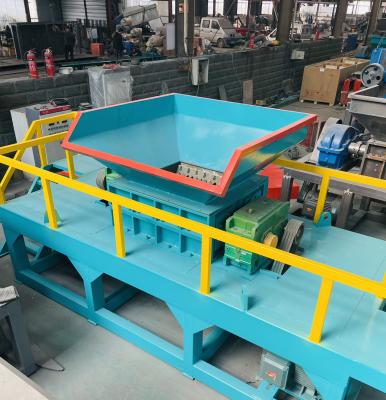 China Customizable Waste Rubber Soft Rubber Products Twin Shaft Hob Shredder at Affordable for sale