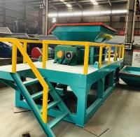 China Customizable Waste Rubber Soft Rubber Products Twin Shaft Hob Shredder at Affordable for sale