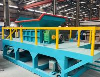 China Manufacturing Plant Double Shaft Hob Shredder for Waste Fishing Net and Snakeskin Bag for sale