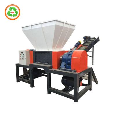China Twin Axis Twin Motor Shredder for Small Car Tires and Holding Knife Thickness 1cm-5cm for sale