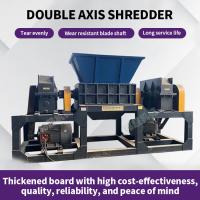 China 1T Weight Plastic Double-Shaft Shredder Scrap Metal Shredder Machine for 380V Voltage for sale