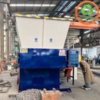 China Scrap Shredder Machine for Secure Automation Control of Nylon Strips Textile Recycling for sale